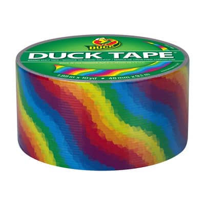 Duck Tape® Rainbow Print Duct Tape | Michaels