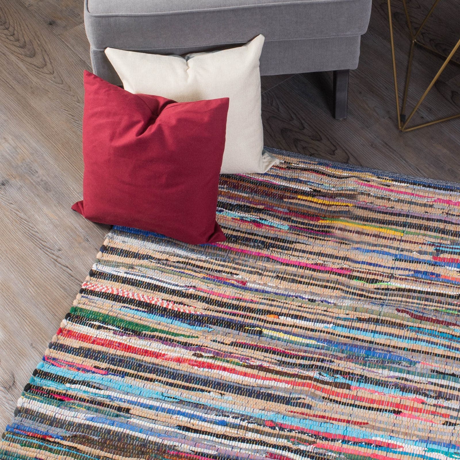 DII® Multicolor Rag Rug, 4ft. x 6ft. | Michaels