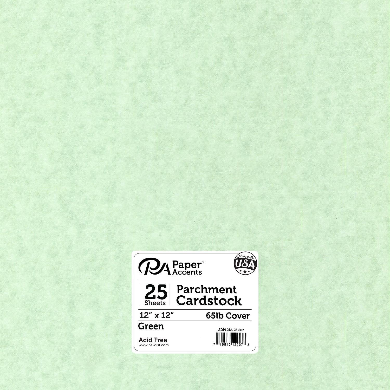 PA Paper™ Accents 12" x 12" 65lb. Parchment Cardstock, 25 Sheets | Michaels
