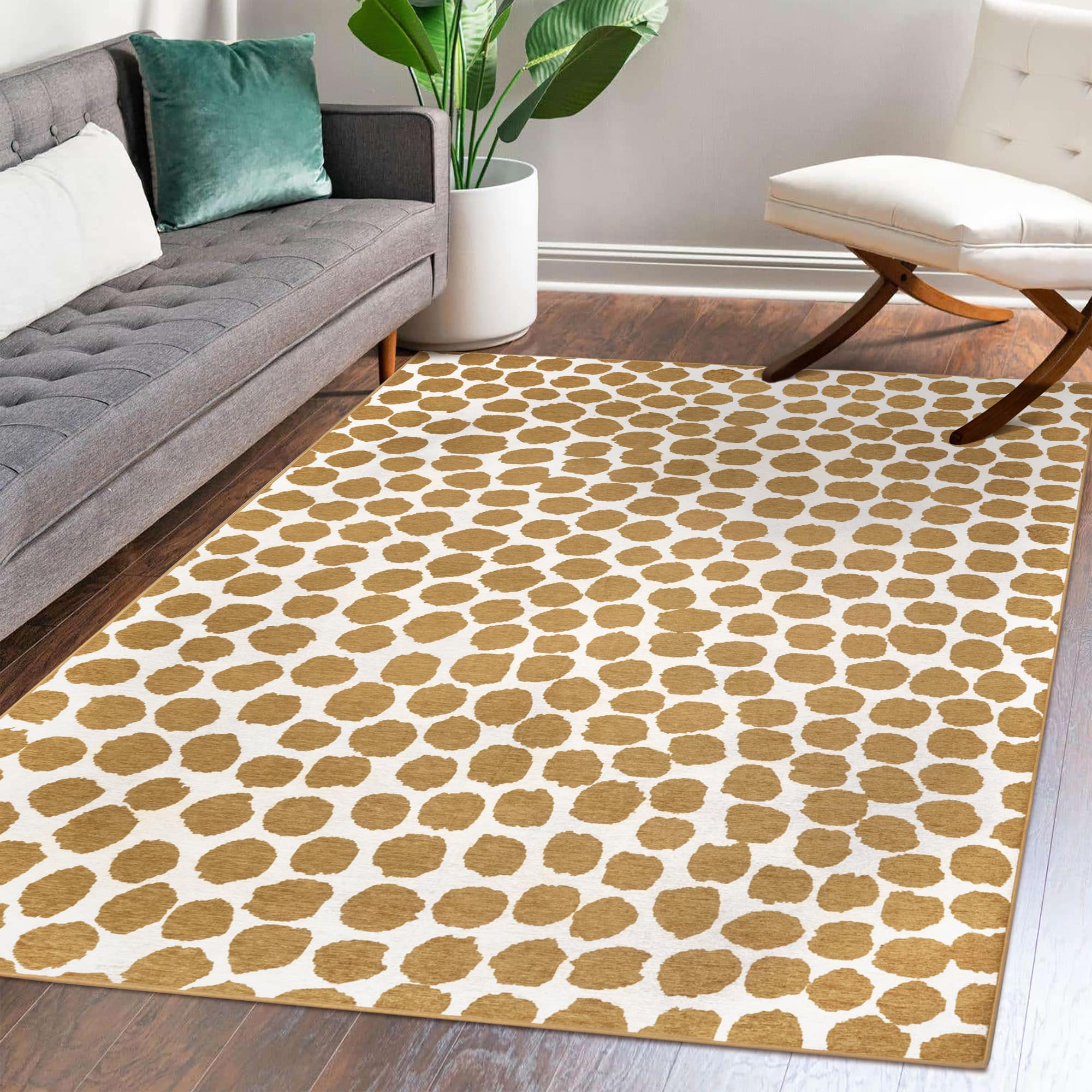 My Magic Carpet Puff Dotty Washable Rug | Michaels