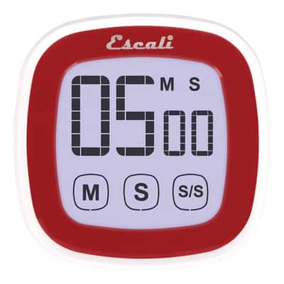 Escali Red Touch Screen Digital Timer | Michaels