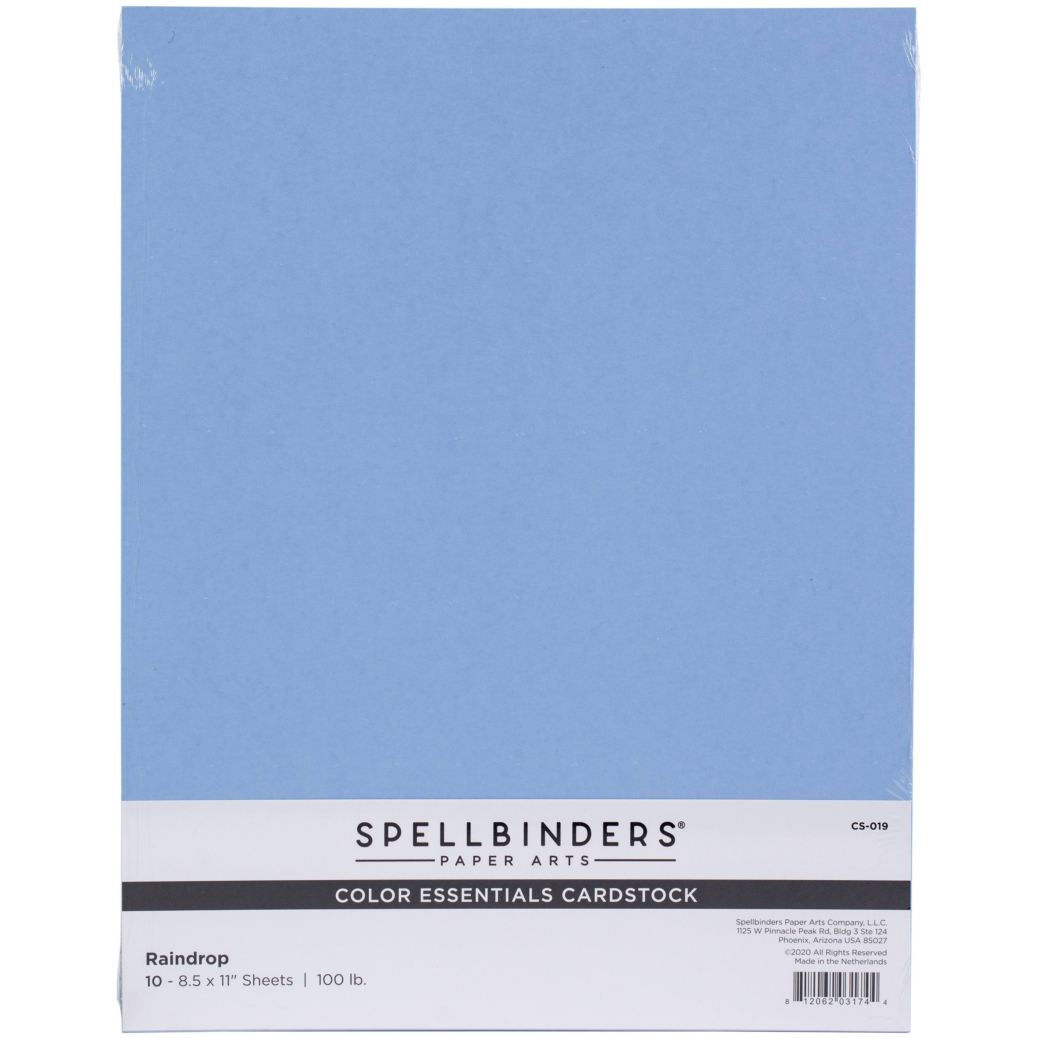 Spellbinders® Color Essentials 8.5" x 11" Cardstock, 10 Sheets | Michaels