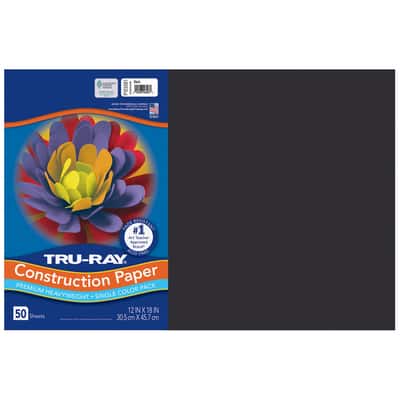 Tru-Ray® 12" x 18" Construction Paper, 50 Sheets | Michaels