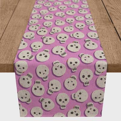 Pinky Skull Pattern Table Runner | Michaels