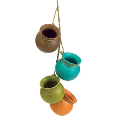 23" Dangling Mini Pots | Michaels