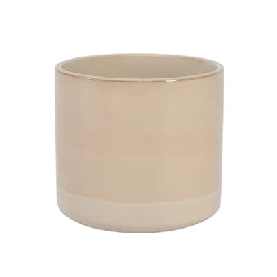 6.3" Cream Ceramic Pot by Ashland® | Michaels