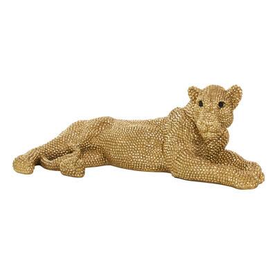25" Gold Leopard Sculpture | Michaels
