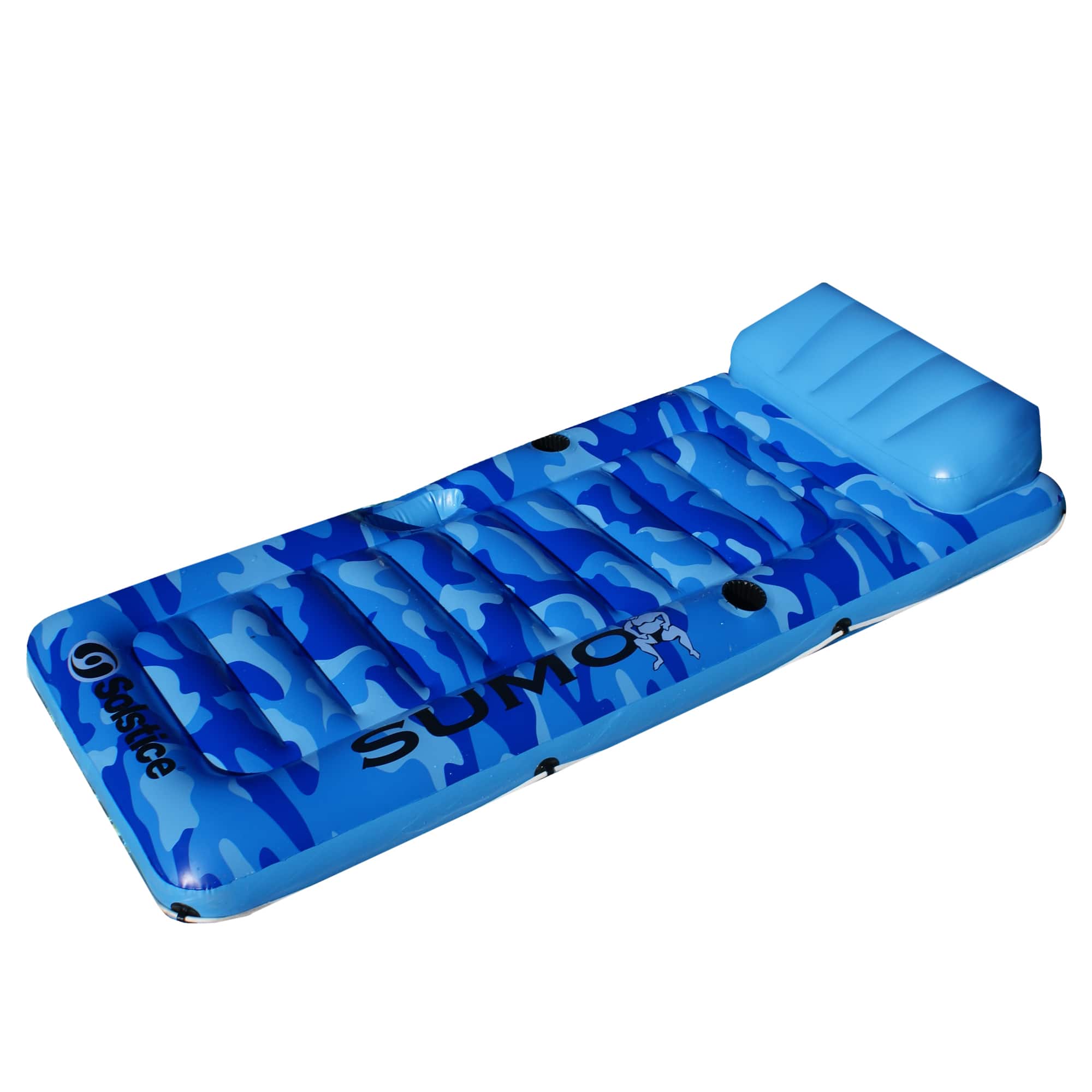 7ft. Inflatable Blue Camouflage Sumo Sized Swimming Pool Raft | Michaels