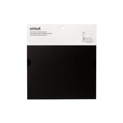 Cricut® Smart Paper™ Sticker Cardstock, Black | Michaels