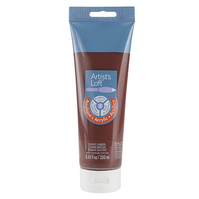 Acrylic Paint by Artist's Loft™, 8.5oz., Color: Burnt Umber | Michaels