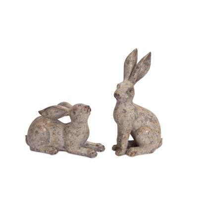 Sitting Rabbit Figurine Set | Michaels