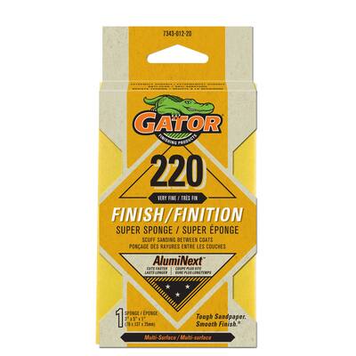 Gator® Super Sponge 3" x 5" Premium Sanding Tool, Color: 220 Grit ...