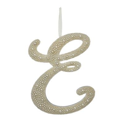 13.75" Gold Pearl Script Letter Wall Décor by Ashland® | Michaels