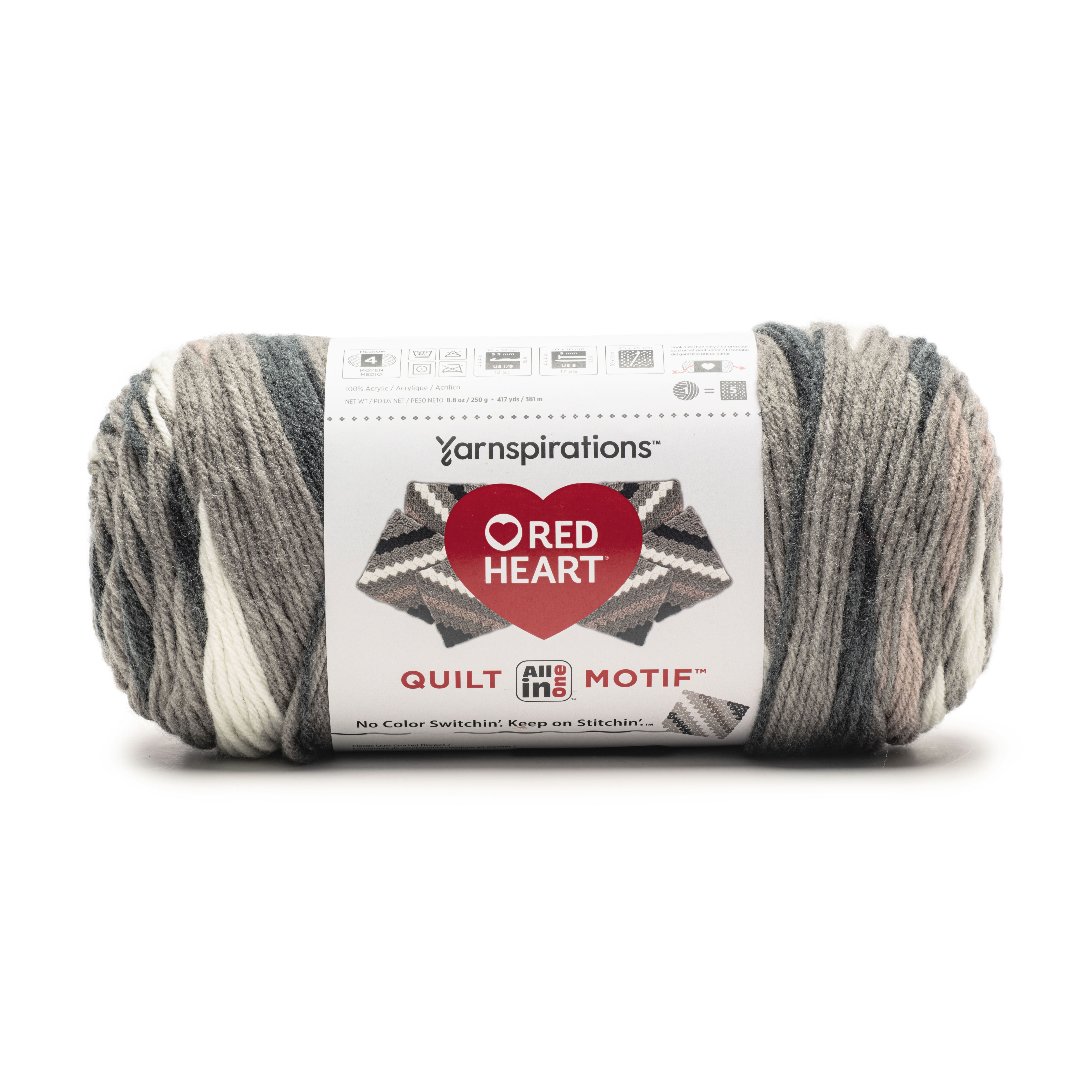 Laine motif de courtepointe Granny Square All in One de Red Heart ...