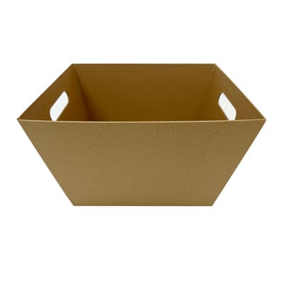 12.5" Paperboard Gift Basket by Celebrate It™, Color: Kraft | Michaels