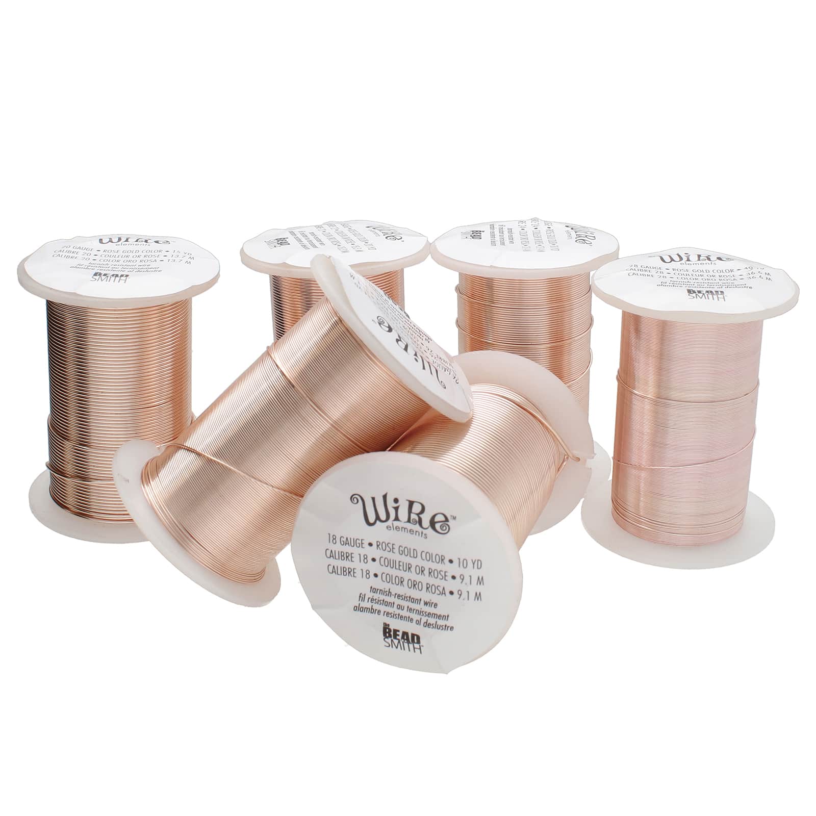 The Beadsmith® Wire Elements™ Tarnish Resistant Medium Temper Assorted ...