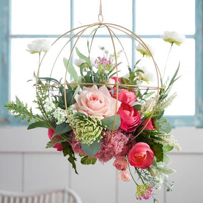 Spring Floral Hanging Sphere | Projects | Michaels