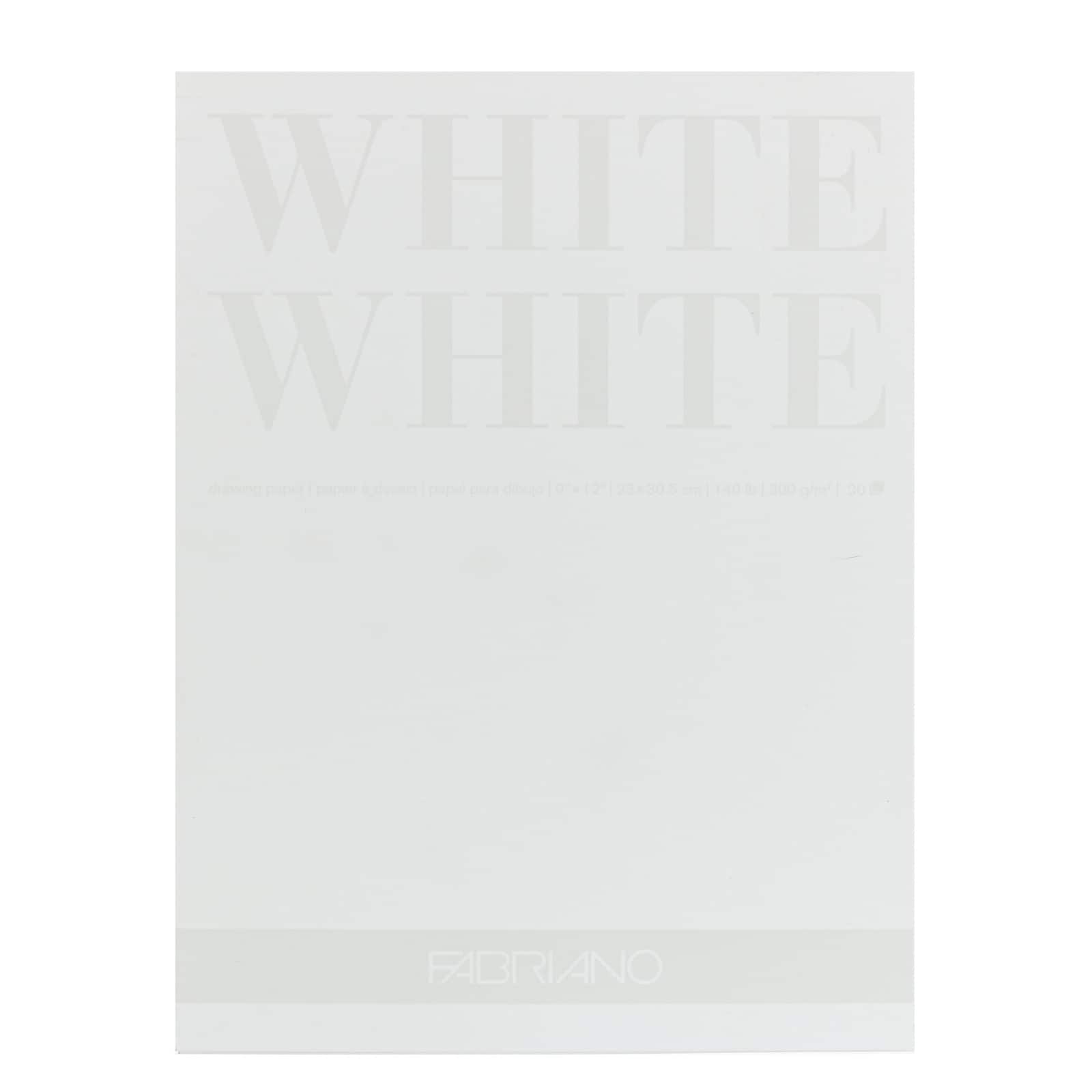 Fabriano® White White Pad | Michaels