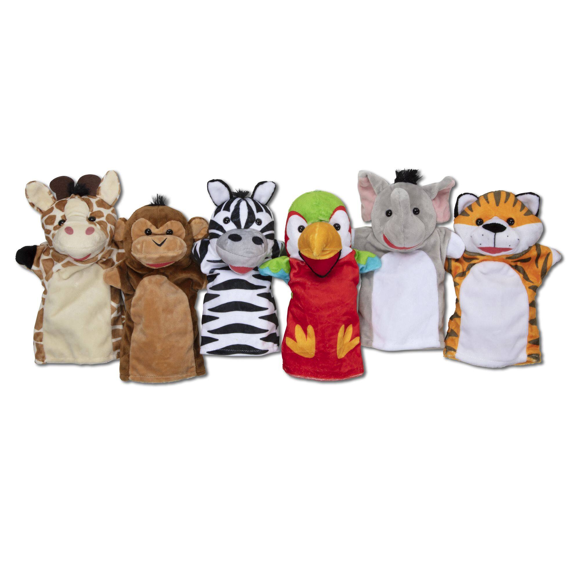 Melissa & Doug® Safari Puppet Set | Michaels