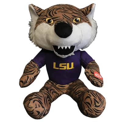 Santa's Workshop 9" LSU Musical Animated Mascot | Michaels