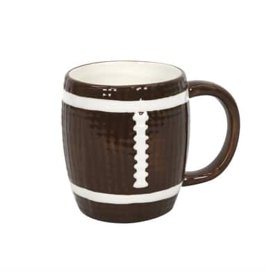 13.5oz. Football Ceramic Mug by Celebrate It™ | Michaels