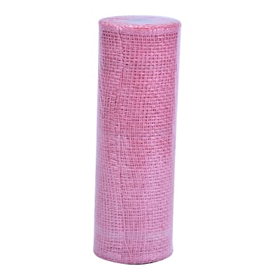 10" x 19ft. Pink Poly Burlap Mesh by Celebrate It™ | Michaels