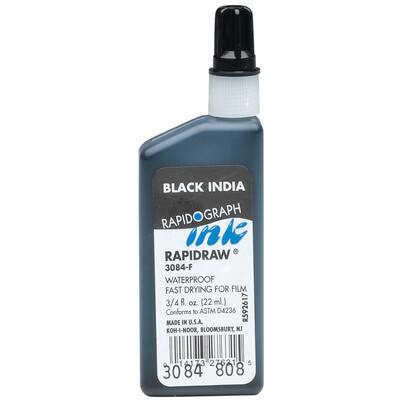 Koh-I-Noor Rapidograph Rapidraw® Black India Ink, 0.75oz. | Michaels