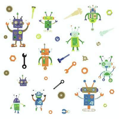 RoomMates Robots Peel & Stick Wall Decals | Michaels