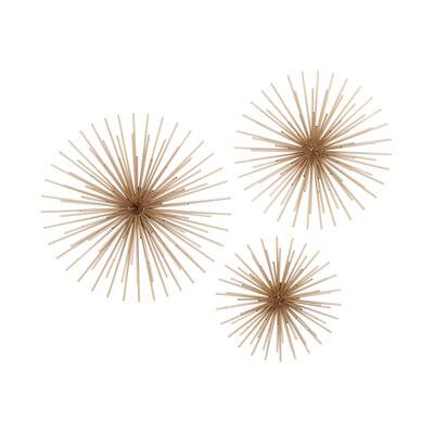 Gold Metal Contemporary Wall Décor Set | Michaels