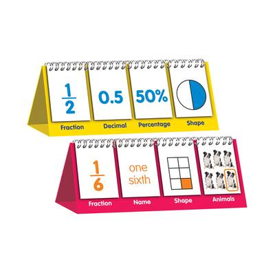 Junior Learning® Fractions Educational Flip Card Set | Michaels