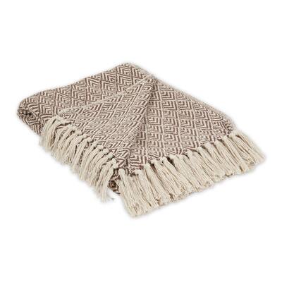 DII® Diamond Throw, Color: Bark Brown | Michaels