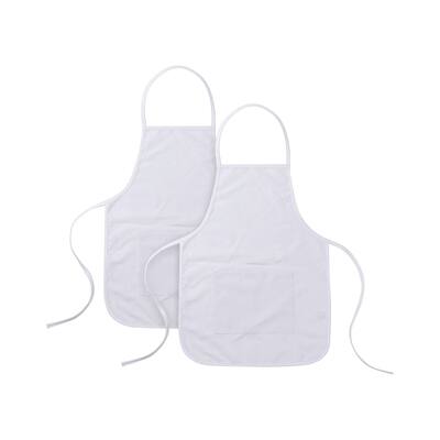 Craft Express 2ct. White Child Sublimation Aprons | Michaels