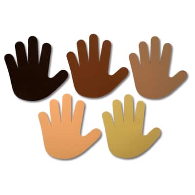 6.5" Natural Hand Foam Shapes, 35ct. by Creatology™ | Michaels