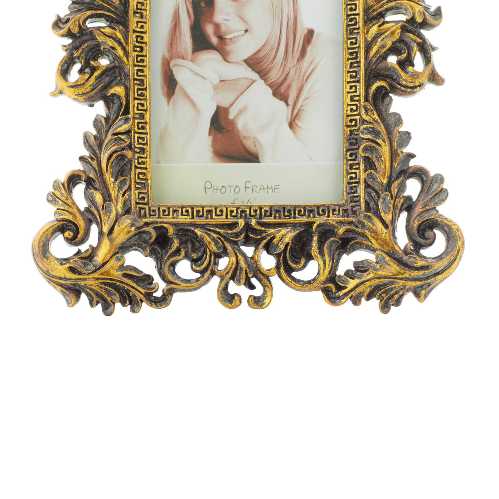 3 Pack Brass Polystone Traditional Photo Frames | Michaels