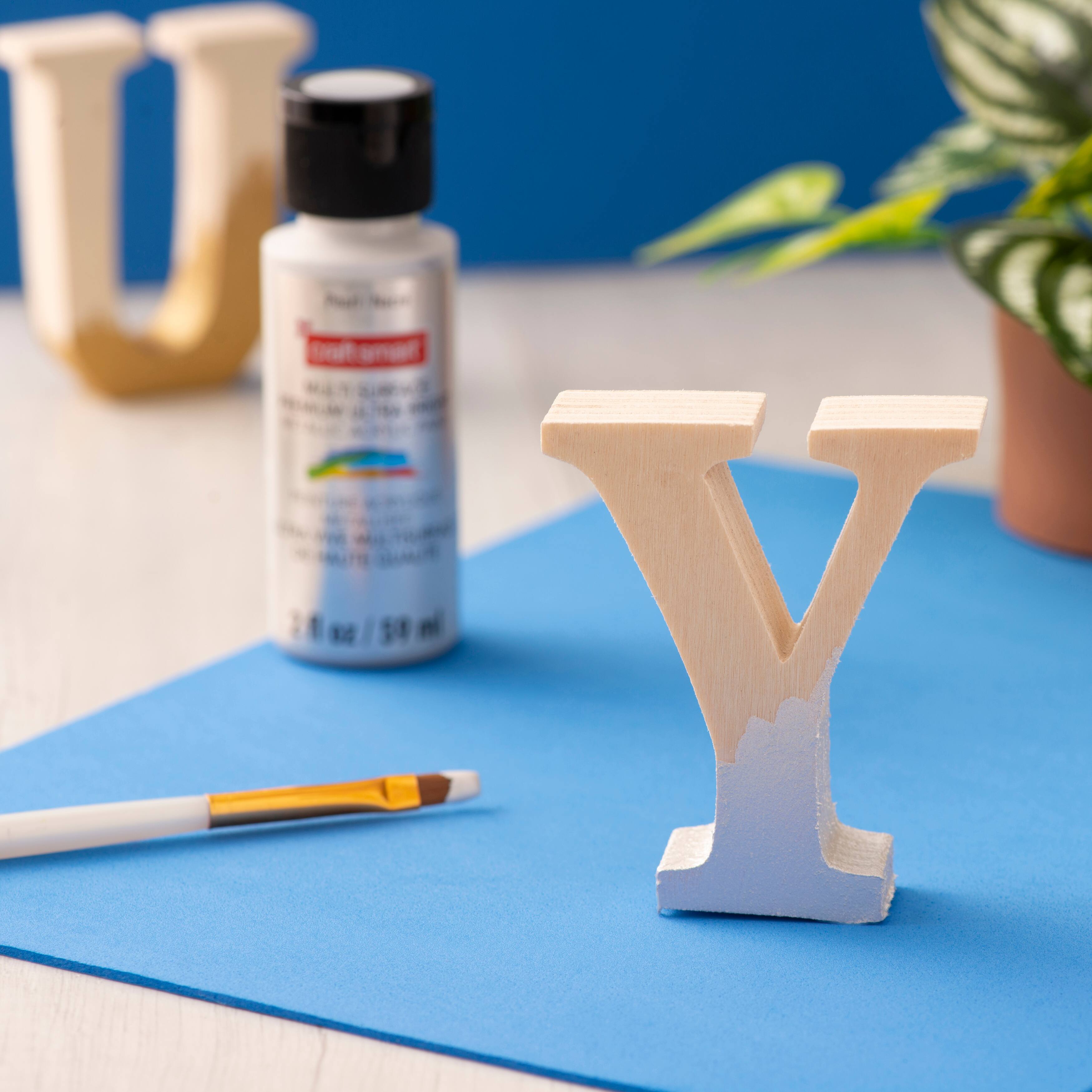 3" Chunky Wood Letter by Make Market® | Michaels