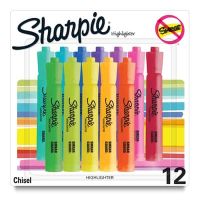 Sharpie® Tank Chisel Tip Highlighter Set | Michaels