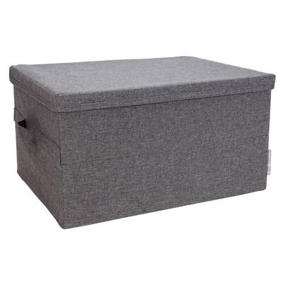 Bigso Gray Soft Storage Box | Michaels