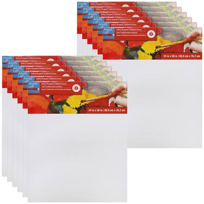Buy in Bulk - 12 Pack: Level 2 Gallery Wrapped Traditional Canvas by ...