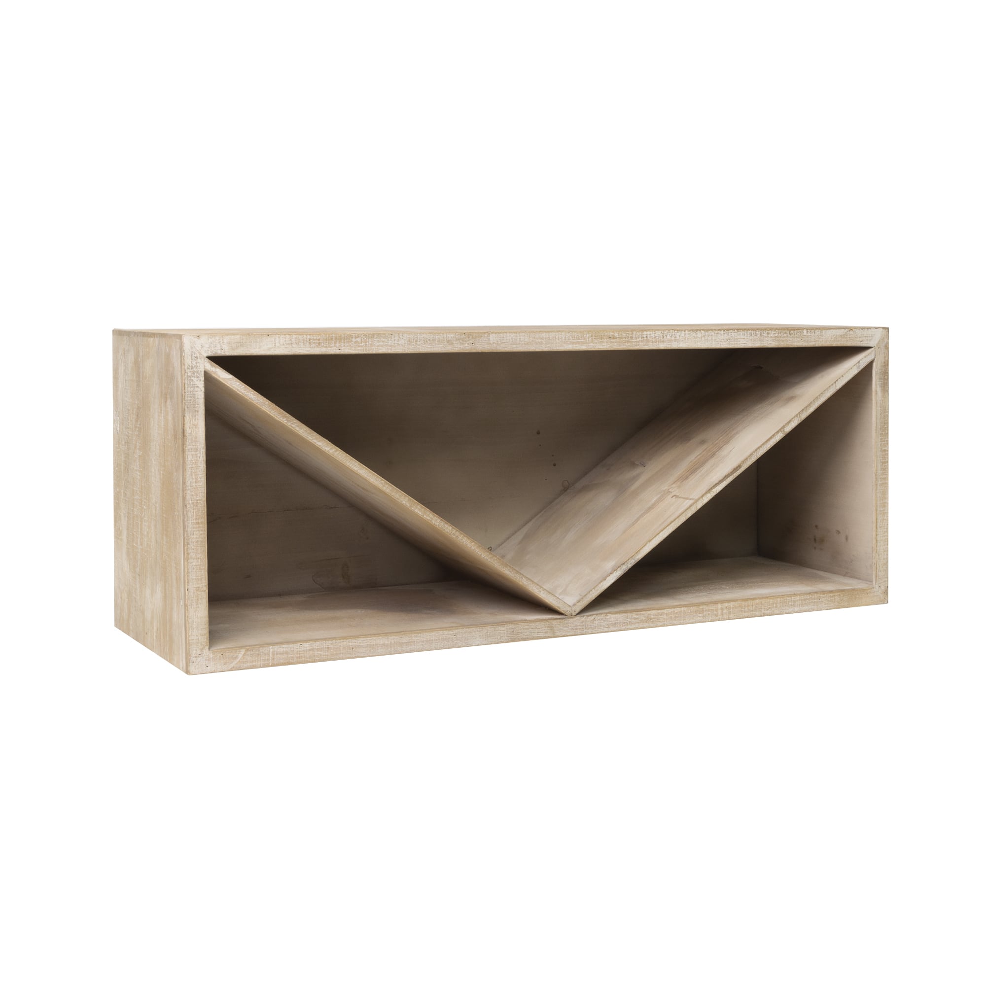 Natural Wooden Wine Bottle Display Shelf | Michaels