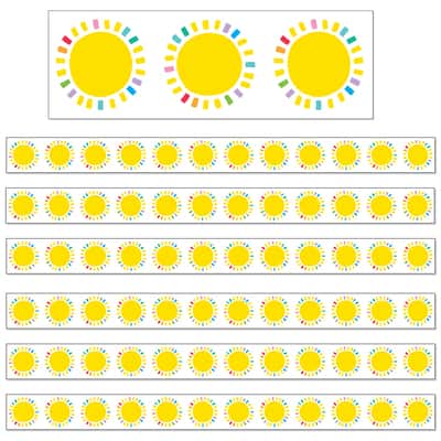 Carson Dellosa® Sunshine Straight Border, 216ft. | Michaels