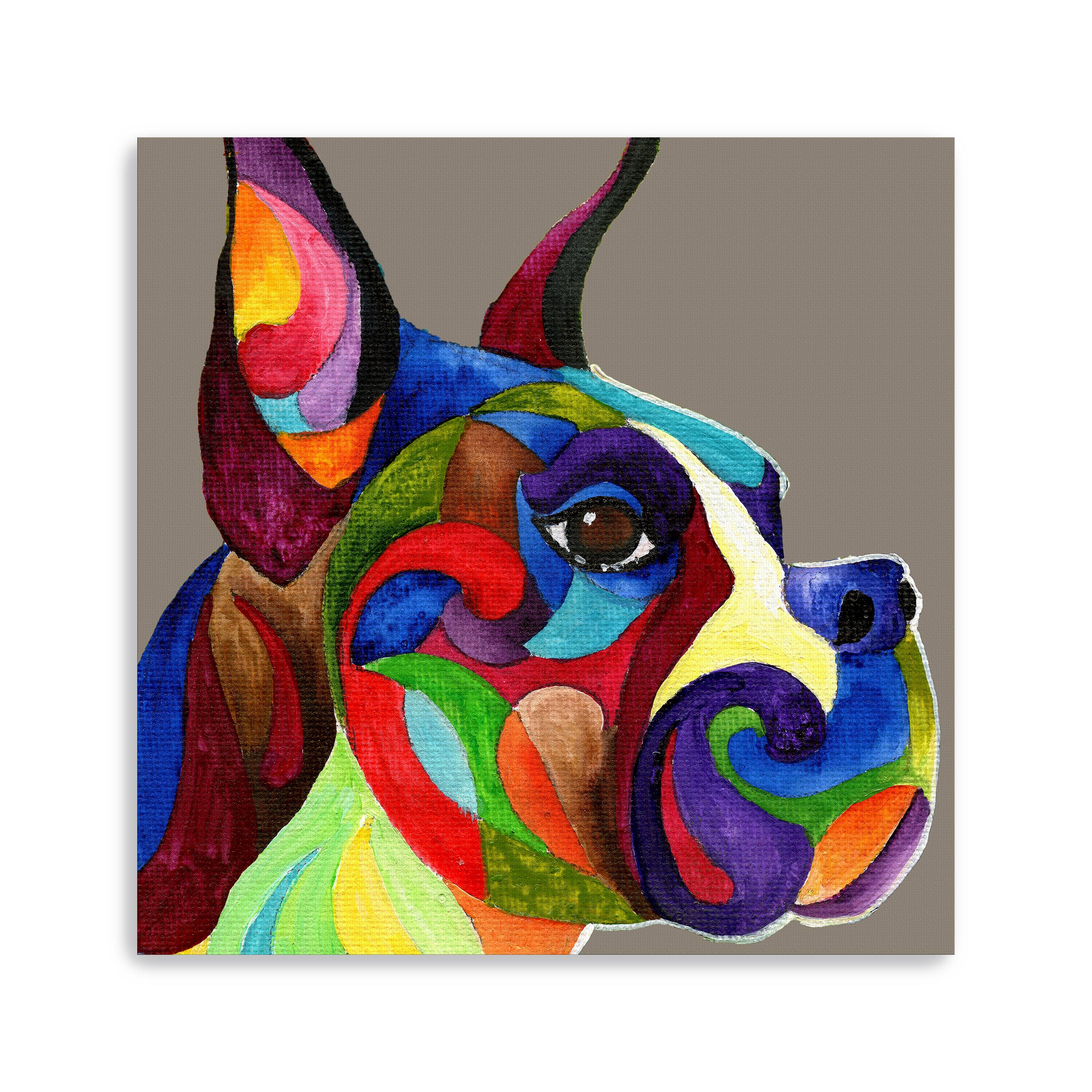 Boxer Canvas Giclee | Michaels