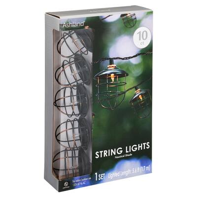 8 Pack: 10ct. Cage String Light Set by Ashland® Creative Collection ...