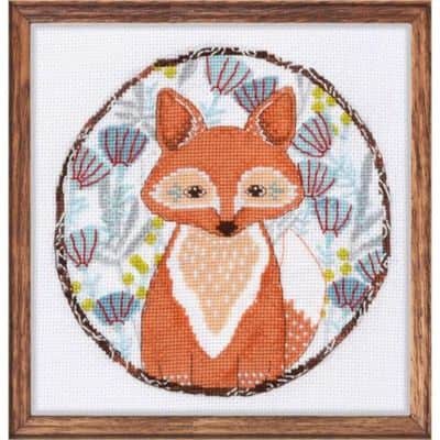 Oven Little Fox Cross Stitch Kit | Michaels