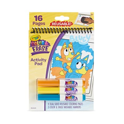 Crayola® Color & Erase™ Bluey Activity Pad | Michaels