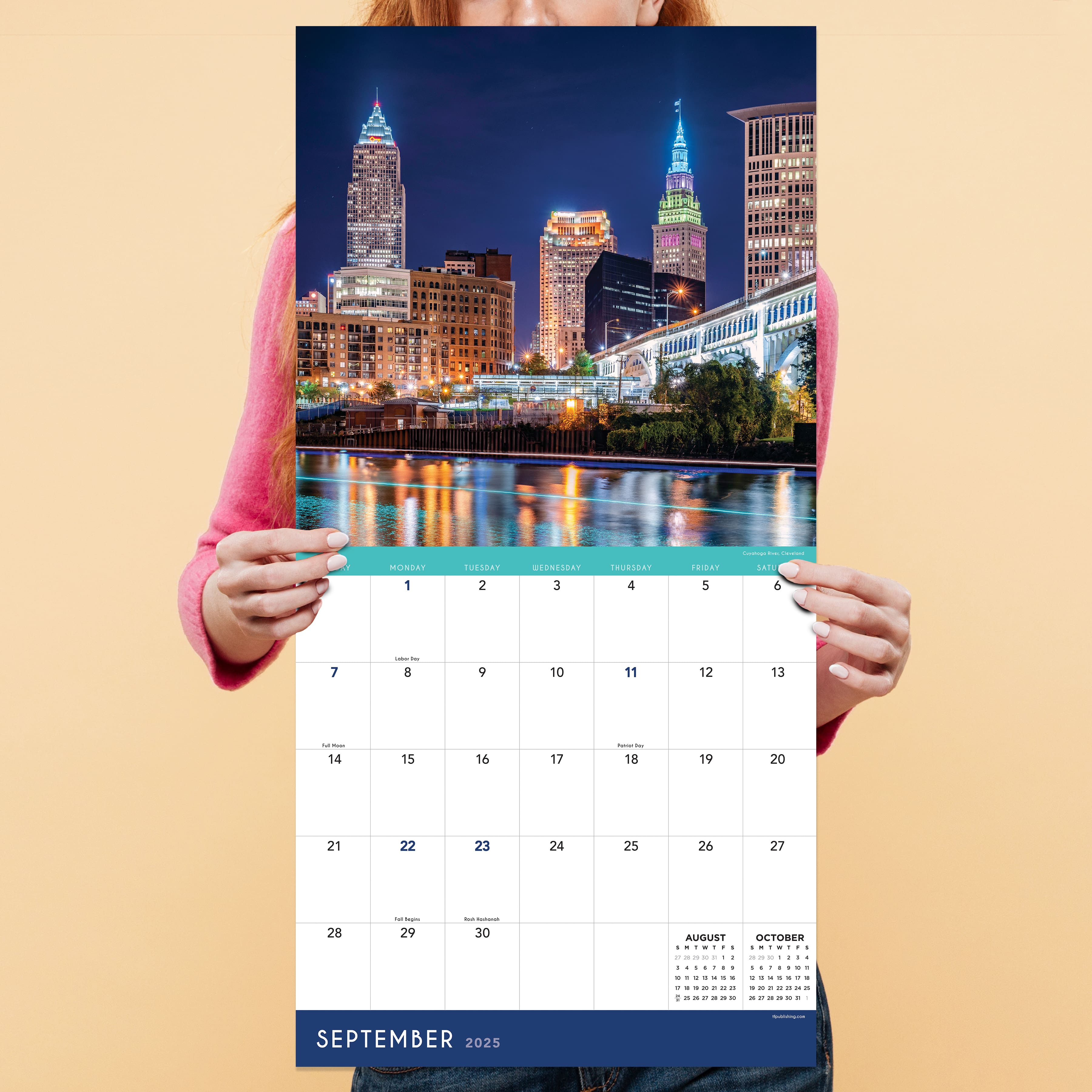 TF Publishing 2025 Ohio Wall Calendar | Michaels