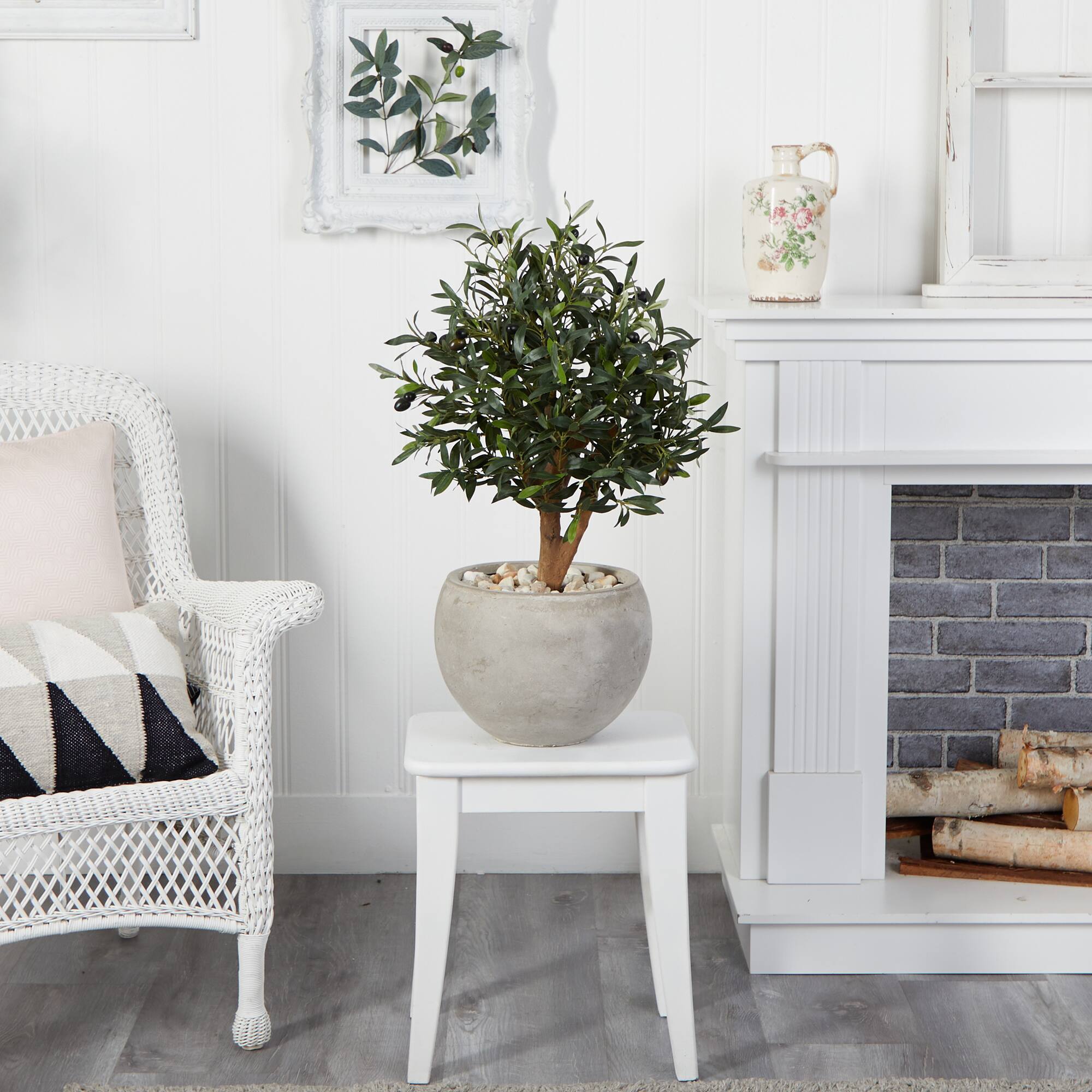 2.5ft. Olive Tree in Bowl Planter | Michaels
