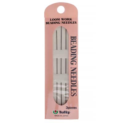 Tulip® Japanese Loom Work Beading Needles, 3ct. | Michaels