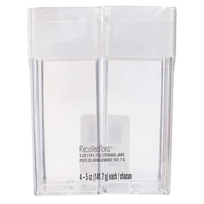 Buy in Bulk - 12 Packs: 4 ct. (48 total) 5oz. Storage Jars by ...