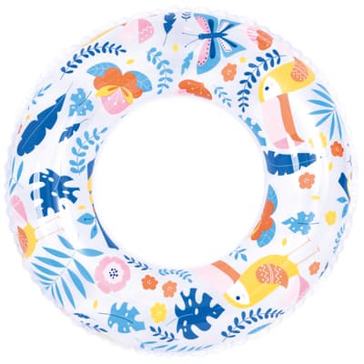 24" Tropical Toucan Inflatable Inner Tube Ring Float | Michaels