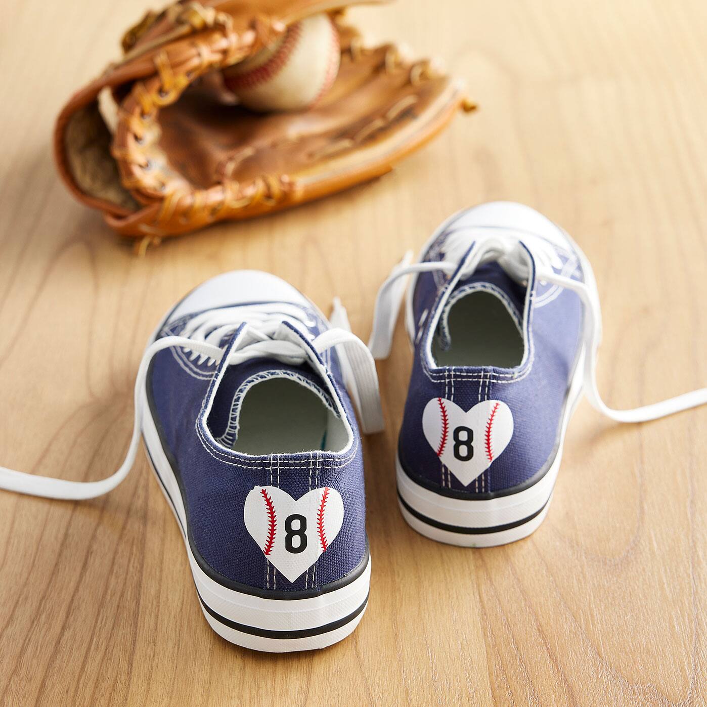 Baseball Heart Sneakers | Projects | Michaels